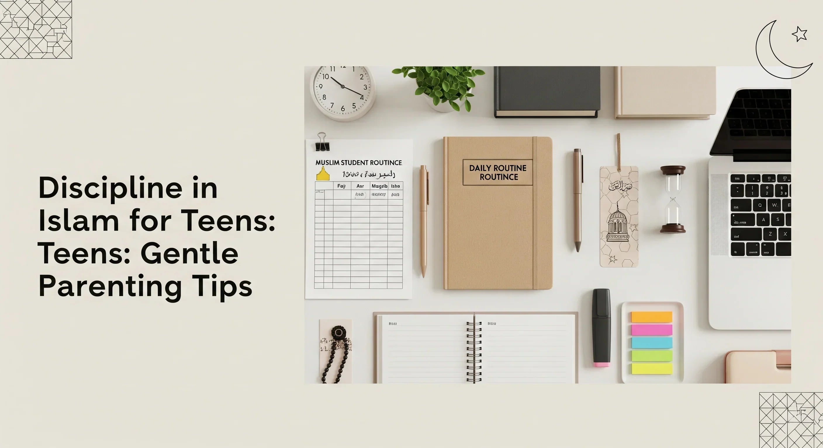 Discipline in Islam for Teens: Techniques Without Pressure – Muslim Planner