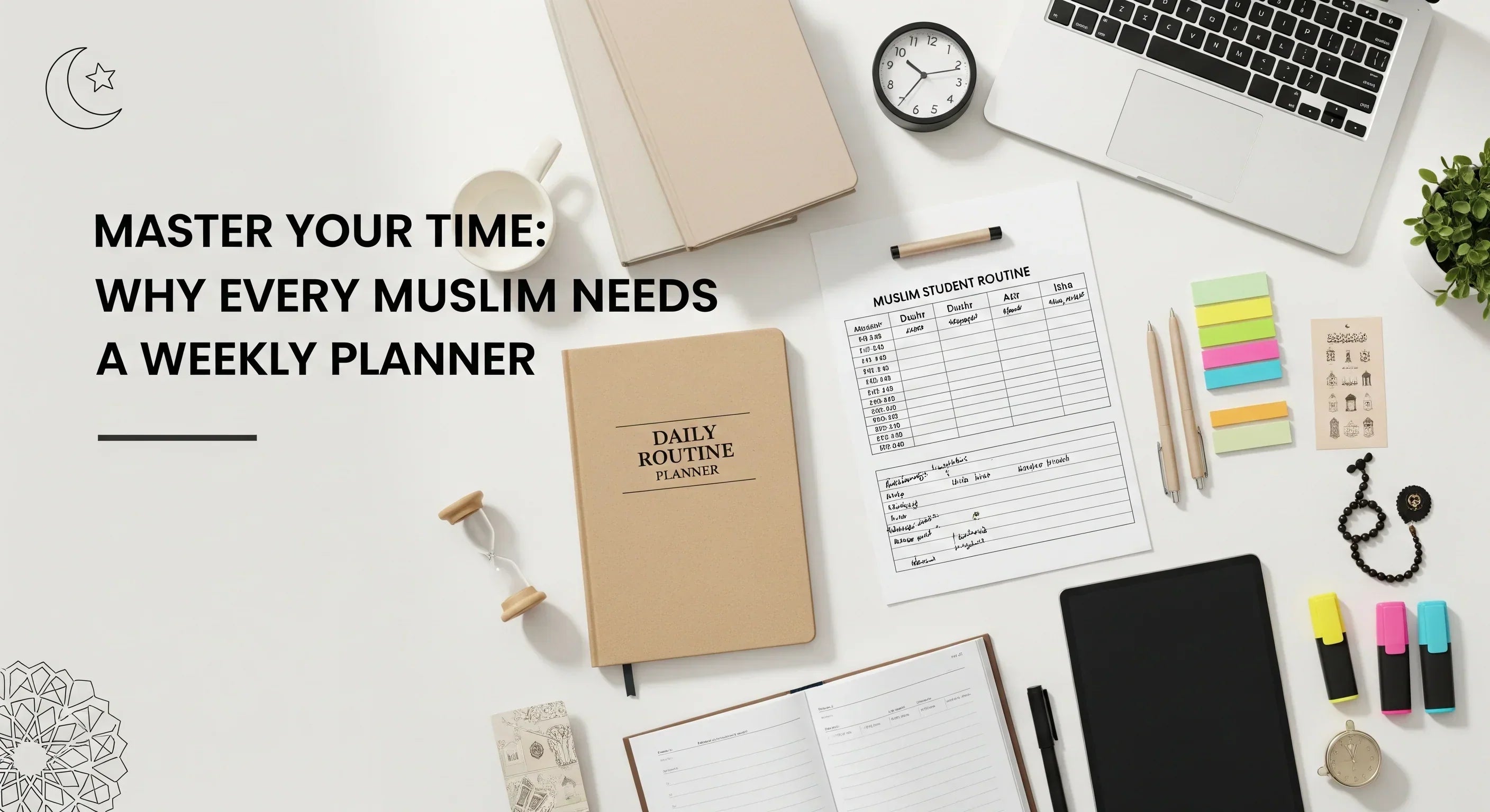 Ultimate Weekly Planner Guide: Boost Barakah & Productivity – Muslim Planner